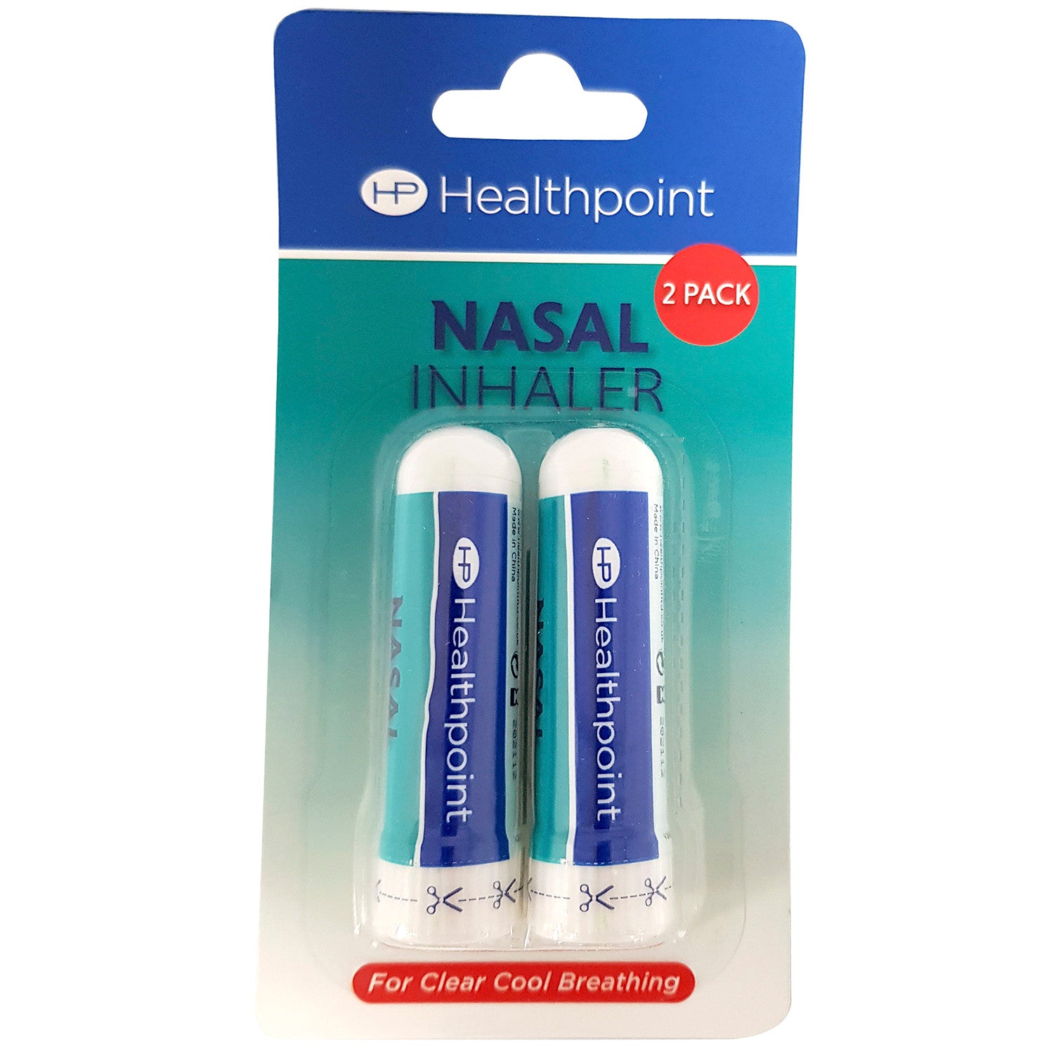 Healthpoint Nasal Inhaler Twin Pack - HJA Store